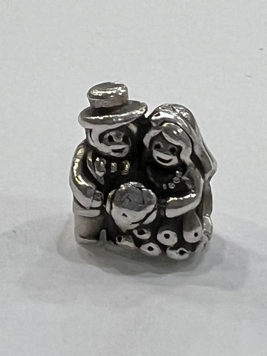 Authentic Pandora Bride & Groom Wedding Bead Charm - Gem