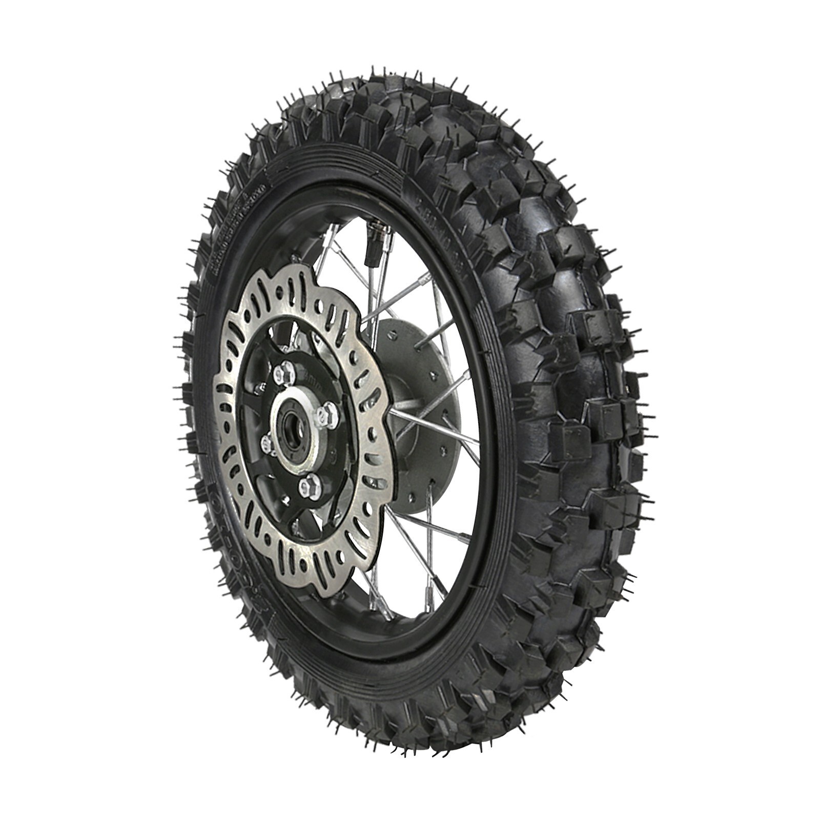 Front Fork Brake Assembly 10" Wheel Tire Swing Arm Dirt bike CRF50 ...