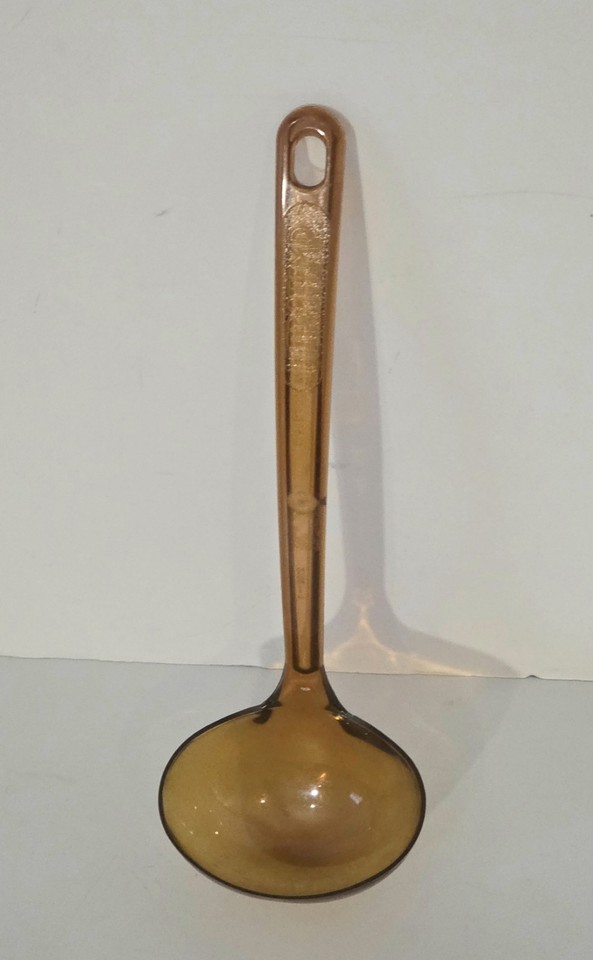 Vintage Ultratemp Amber Ladle/Spoon Robinson Knife Company. | eBay