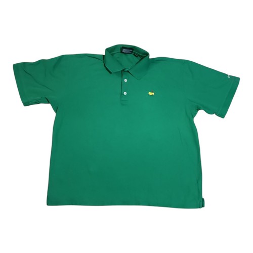 Masters Collection Golf Polo Shirt Men’s Size Large Solid Green Pima ...