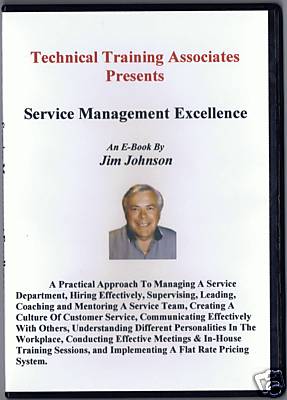 SERVICE MANAGEMENT EXCELLENCE E-Book on CD | eBay