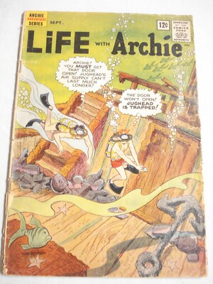 Life With Archie #16 1962 Archie Comics Fair Scuba Diving Neptunia | eBay