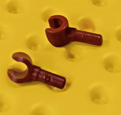 LEGO Minifigure Dark Red Hands Right Left Star Wars Ninjago Complete ...