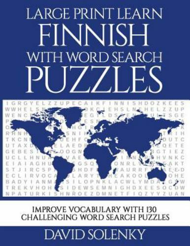 Large Print Learn Finnish with Word Search Puzzles : Learn Finnish ...