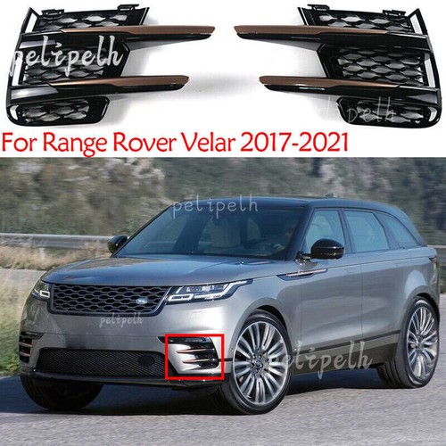 For Range Rover Velar 2017-2021 Car Front Bumper Fog Lamp Grille ...