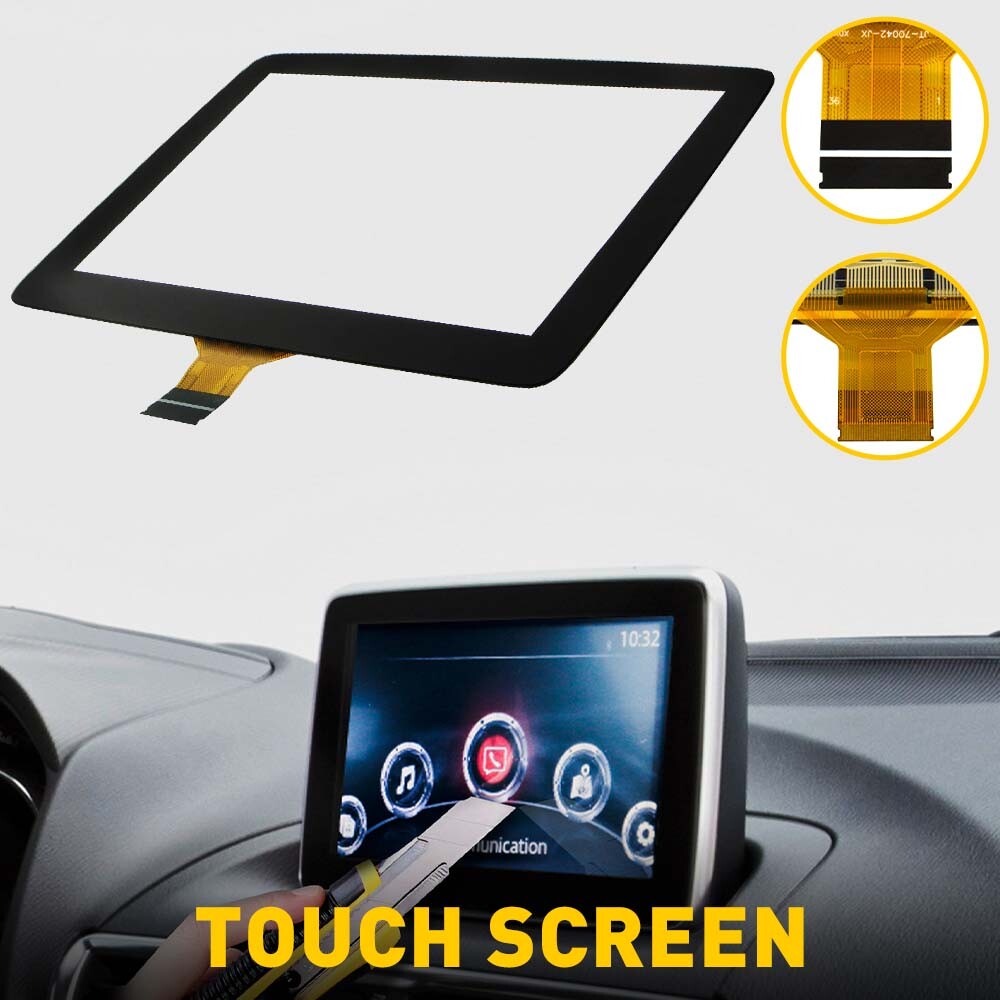 Fits 2014 2015 2016 Mazda 3 Touch-screen Glass Digitizer 7" inch Car ...