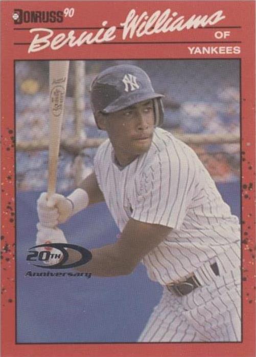 2001 Donruss - Rookie Reprints Bernie Williams #RR33 /1990 for sale ...