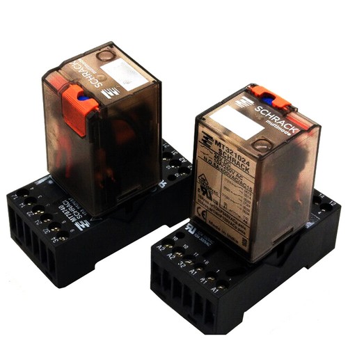 2Pcs TYCO MT321024 24VDC Relay with MT78740 Socket | eBay
