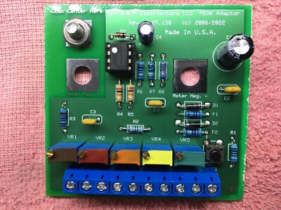 PEAK (PEP) Adaptor Kit for Bird 43 Wattmeter | eBay