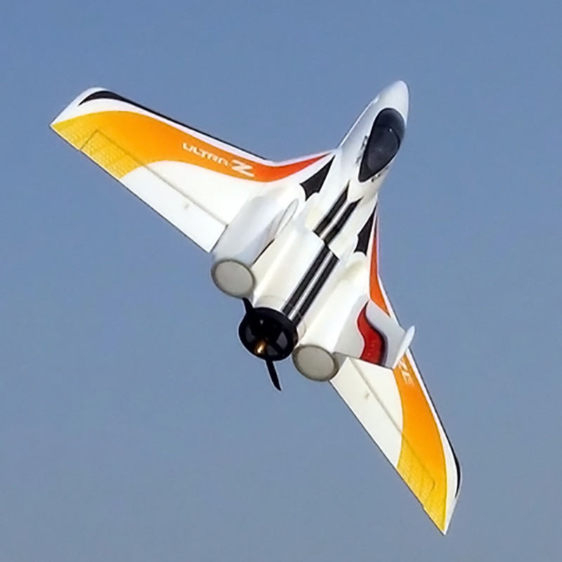 31in Zeta Ultra-Z Blaze 790mm Wingspan EPO EDF/Pusher Jet RC Racer ...