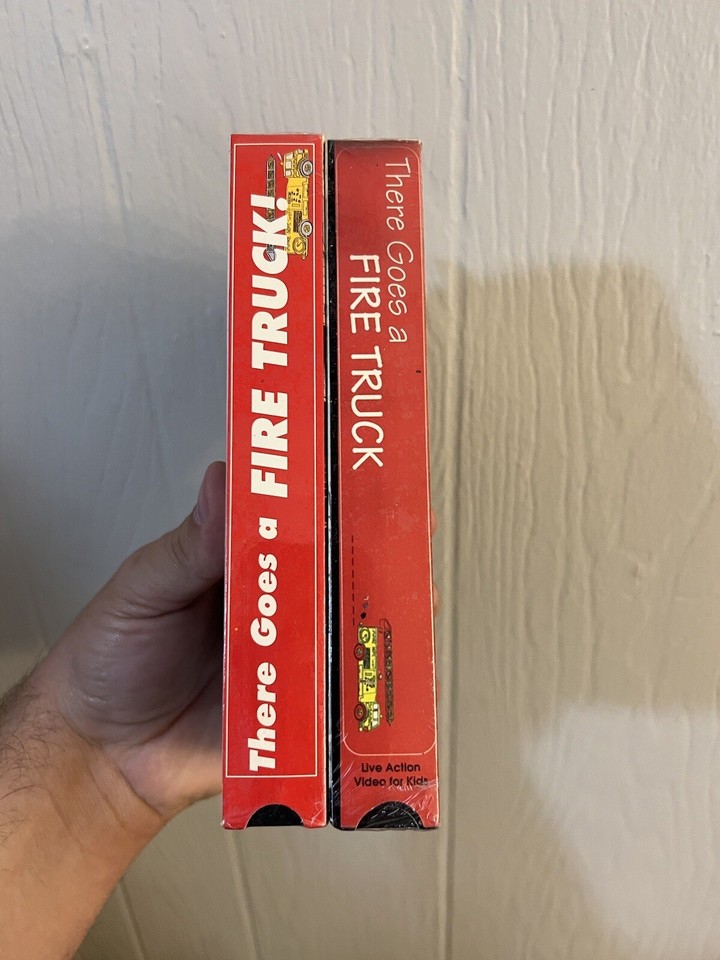 There Goes A Fire Truck VHS LOT OF 2 RARE NONE ONLINE SEALED Fireman ...