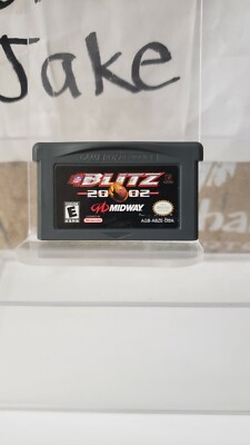 NFL BLITZ 2002 NINTENDO GAME BOY ADVANCE VIDEO GAME LOOSE | eBay
