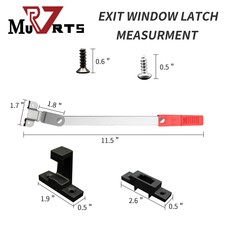 Window Latch Repair Kit - Atwood Winnebago Itasca RV Camper Motorhome ...