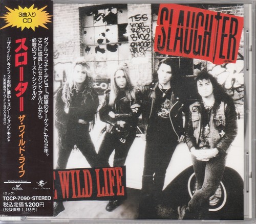SLAUGHTER / THE WILD LIFE JAPAN CD OOP w/OBI | eBay