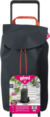 GIMI Trolley Portaspesa Tris Colore Grey Eboni 168414 | eBay