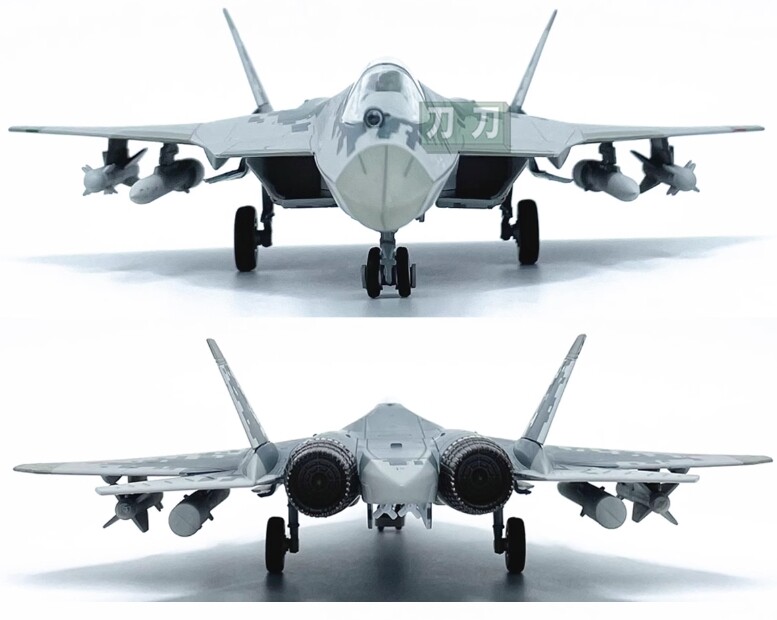 1:72 Russian SU57 Air Force Sukhoi Felon Stealth Fighter Su-57 Alloy ...