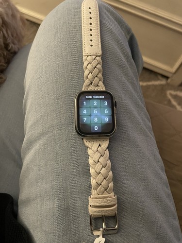 Brighton braided apple watchband new with tag 40 mm. cream colored | eBay