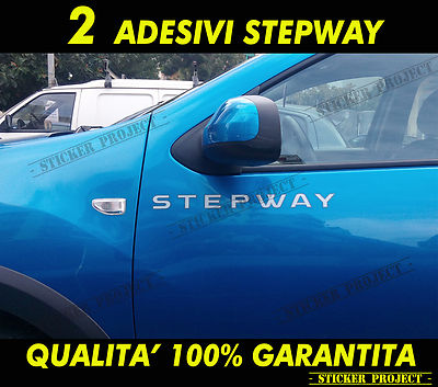 Dacia Sandero Stepway Car Door Decal Stickers | eBay