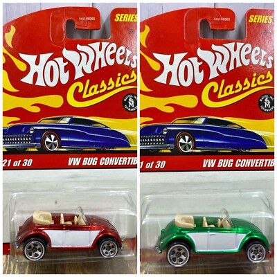 2006 Hot Wheels Classics Series 2 - VW Bug Convertibles Spectraflame ...