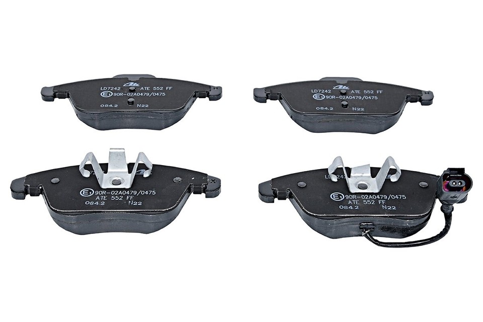 ATE Front Axle Disc Ceramic Brake Pad Set For VW AUDI SEAT Sharan Q3 ...