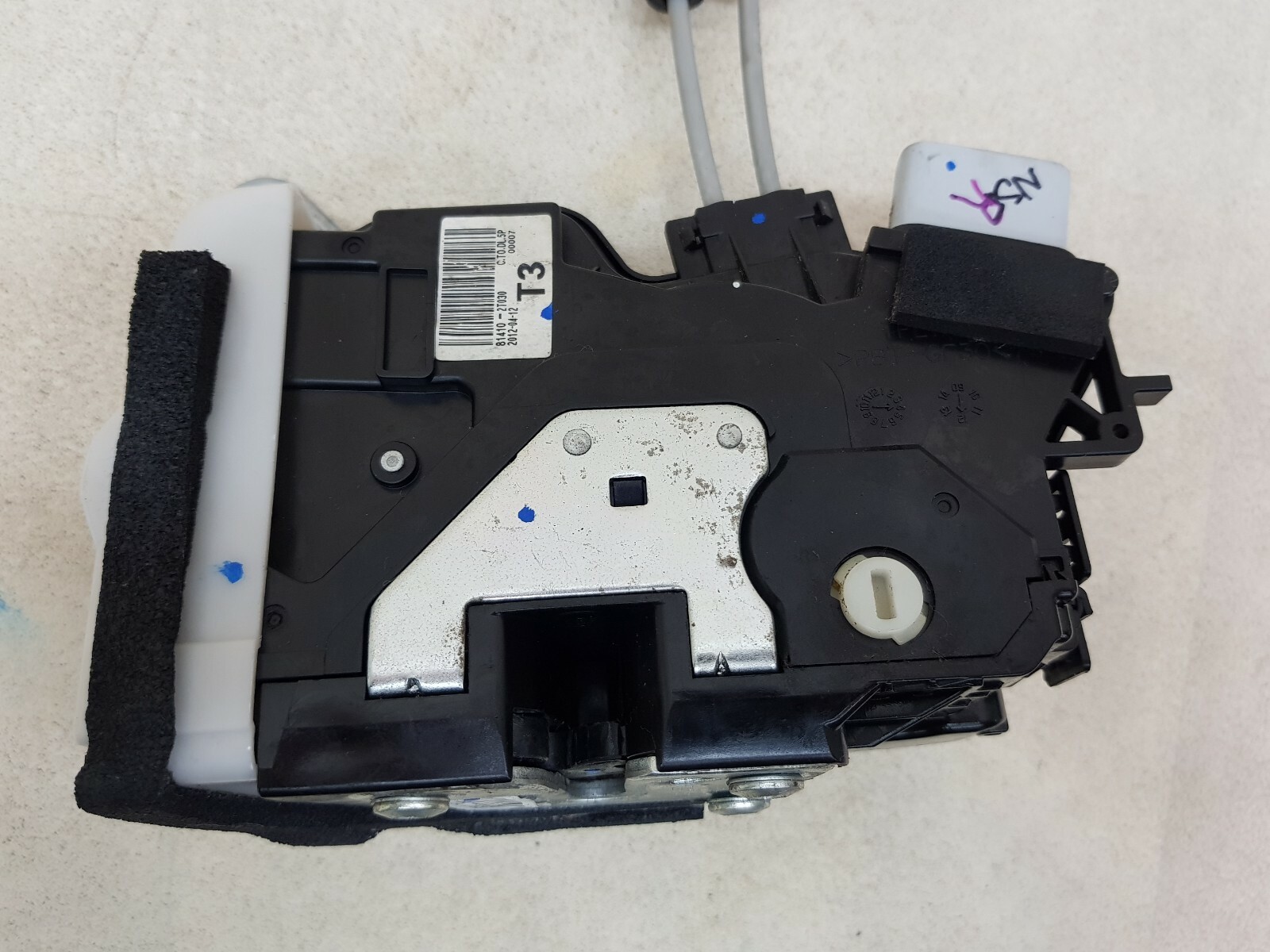 KIA OPTIMA 2 TF 11-15 4DR SALOON REAR PASSENGER DOOR LOCK MECHANISM ...