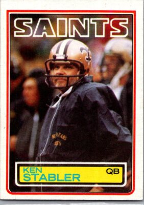 1983 Topps #118 Ken Stabler | eBay