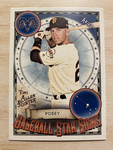 2019 Topps Allen and Ginter Baseball Star Signs Insert #BSS-43 Buster ...