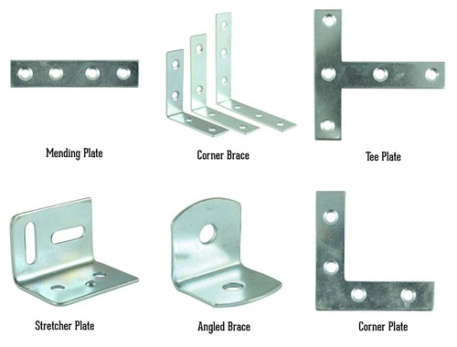 Stretcher Plates - Angled Brackets - Corner Braces - Corner Plates ...
