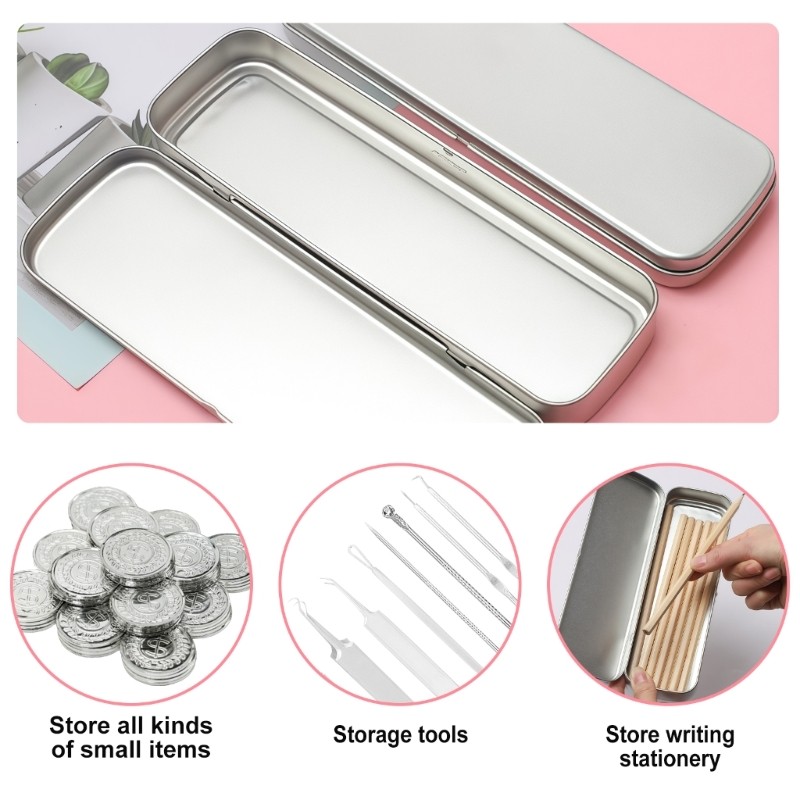 2 Pcs Pen Case Simple Pen Box Pencil Case Pencil Box Back to School ...