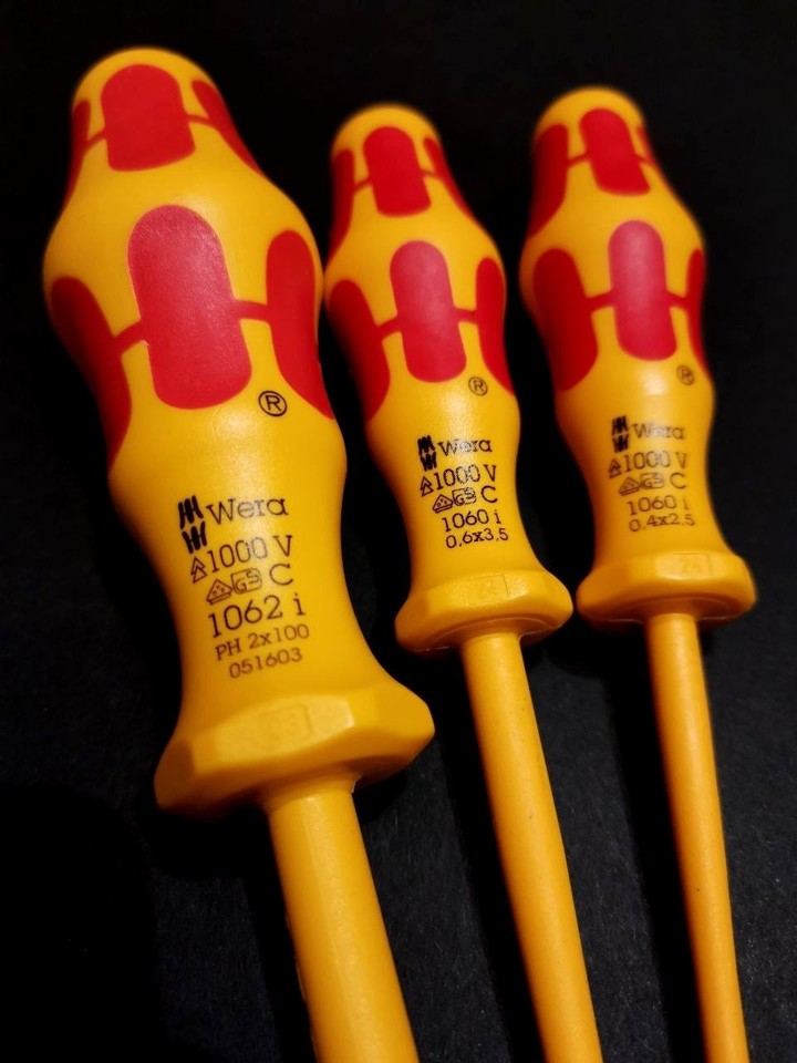 Wera Screwdrivers 3Pcs VDE - PH & Slotted | eBay UK