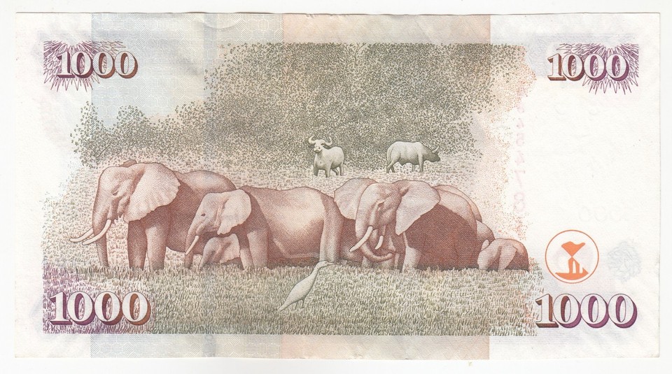 Kenya, 1000 Shillings ,2010, Central Bank Of Kenya, XF+ | eBay