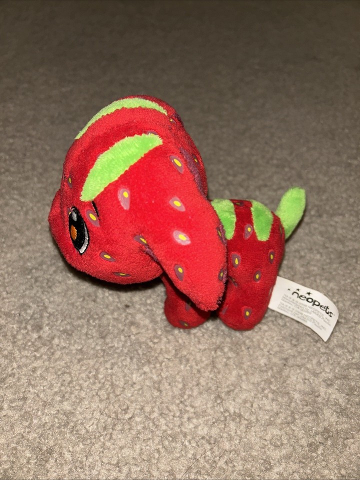 JAKKS Pacific Neopets Strawberry Poogle 2008 Plush | eBay