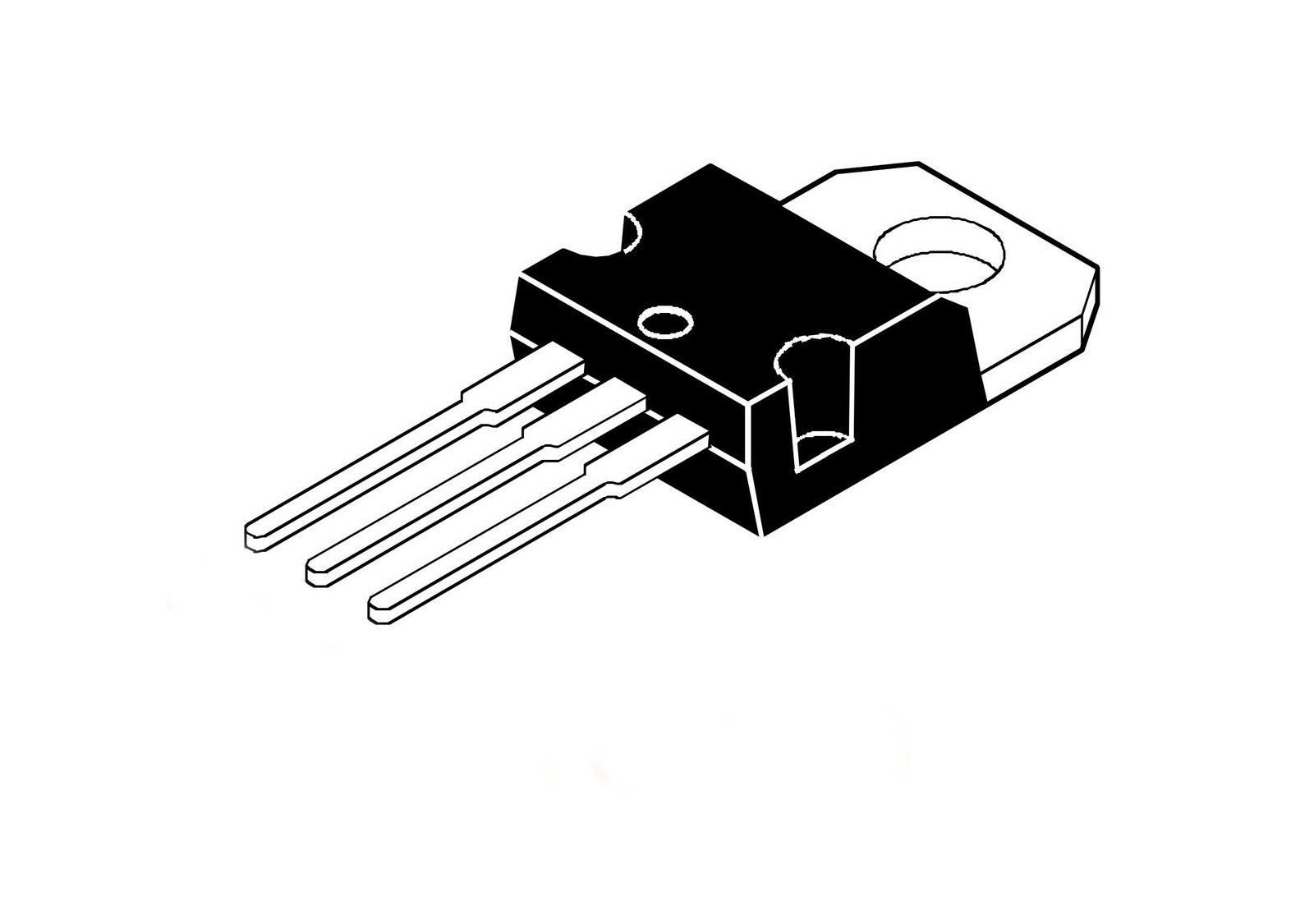 Transistor, TIP107, PNP Darlington, TO220, 100v volts, 8a amps, 80 watts, Qty 1 | eBay