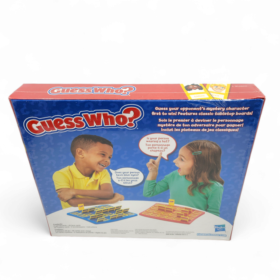 Guess Who? Original Guessing Game By Hasbro Gaming For Ages 6 And Up ...