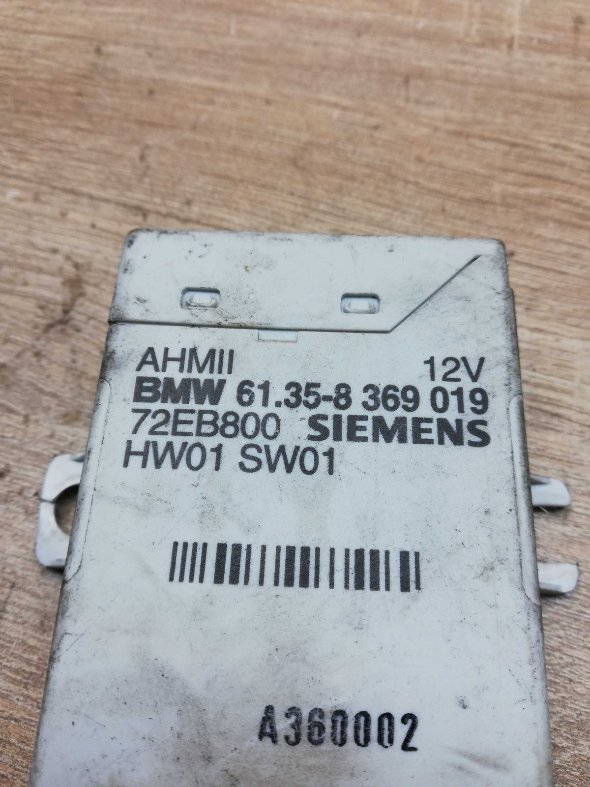 BMW E39 8369019 72EB800 IMMO Immobiliser Unit Module EWS Siemens | eBay