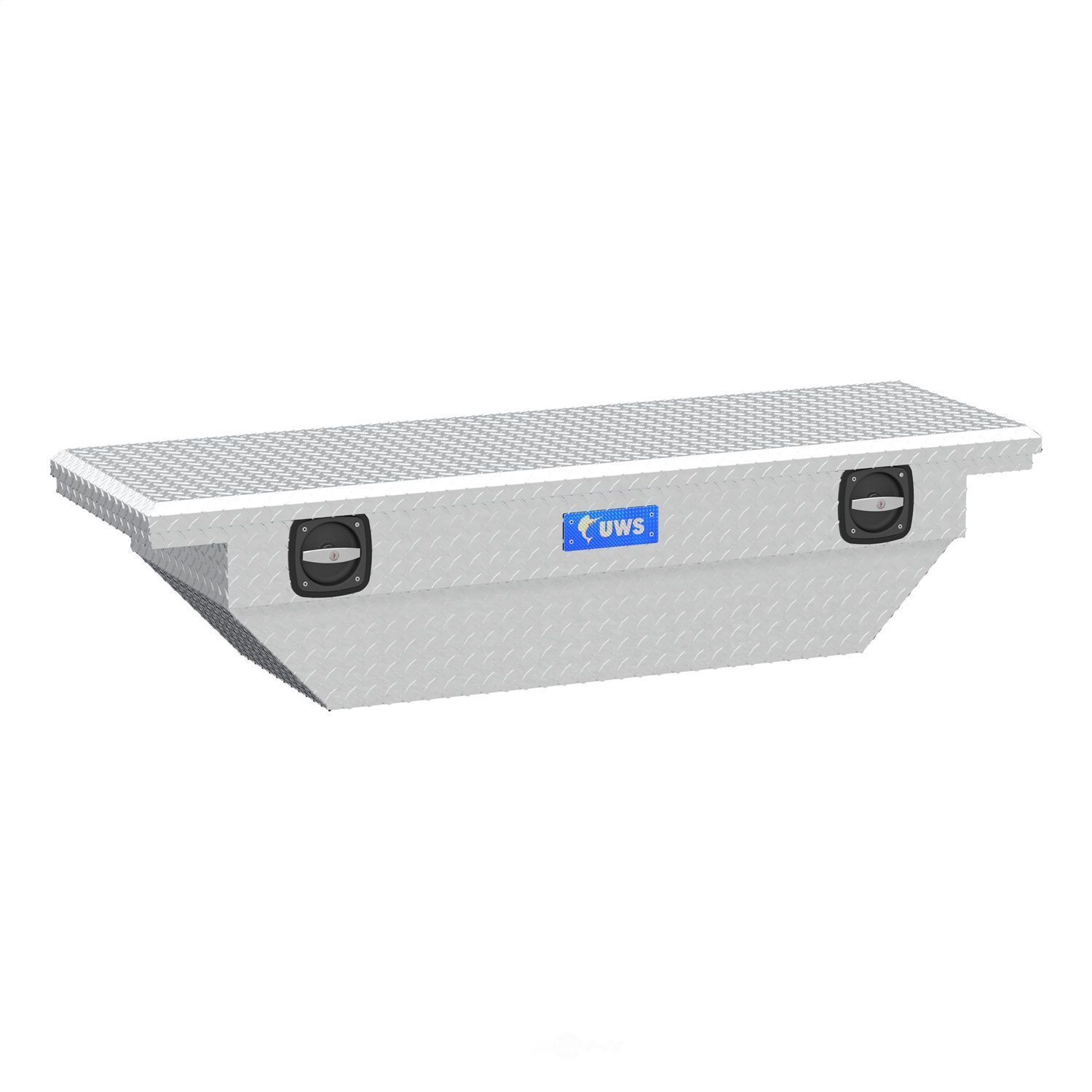 Truck Bed Rail-To-Rail Tool Box-Secure Lock Angled Tool Box UWS EC11021 ...