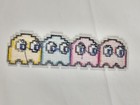 Pac-Man Ghosts Embroidered Patch Red Pink Blue Yellow Arcade Video ...