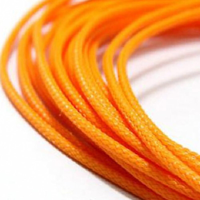 Orange PET Braided Mesh Tube Snakeskin Mesh Nylon Mesh Cable Sheathed 3 ...