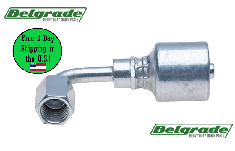 Gates 4G-6FJX90S G25179-0406 | Female 37° Flare Hydraulic Hose Fitting ...