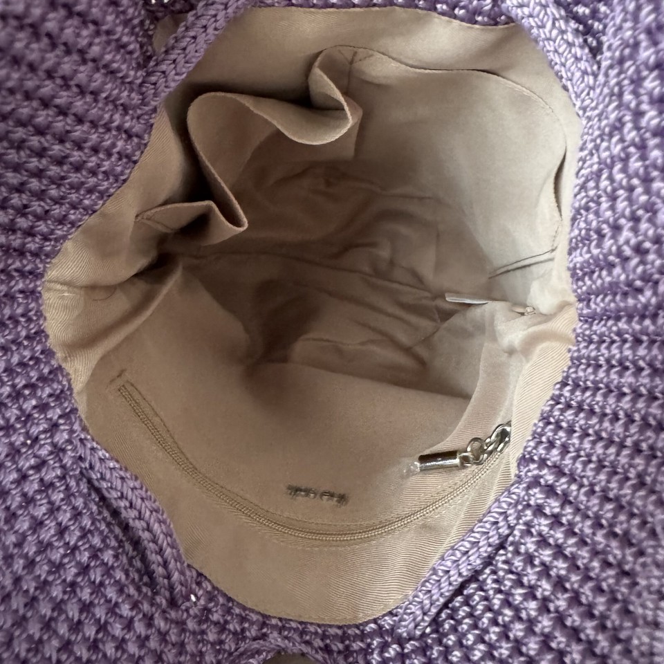 The Sak Large Dylan Brown Crochet Backpack | eBay