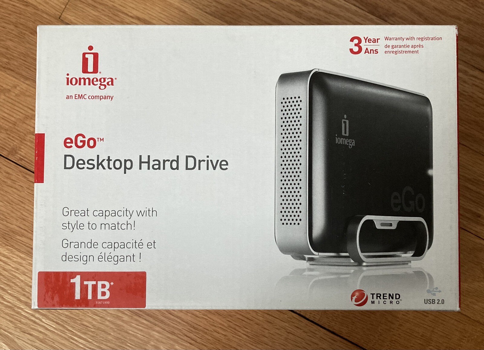 Iomega eGo 1TB USB 2.0 Desktop Hard Drive | eBay