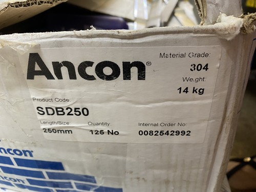 Ancon steel Wall / brick ties, Code SDB 250 | eBay