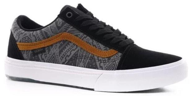 Size 7 - VANS Courage Adams x BMX Old Skool Black Golden Brown for sale ...