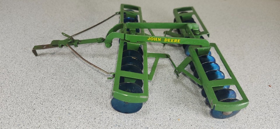 Vintage 1/16 John Deere KBA Drag Disc | eBay