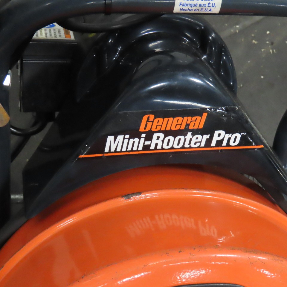 General Mini-Rooter PRO Professional Drain Cleaner Auger Clog Snake ...