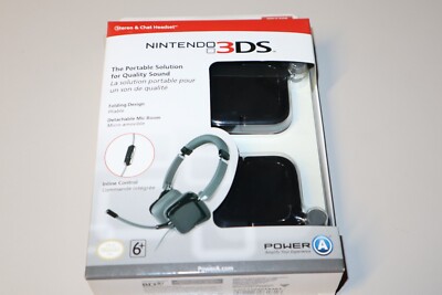 NINTENDO 3DS STEREO & CHAT HEADSET ALSO WORKS FOR PS4 & XBOX ONE! NEW ...