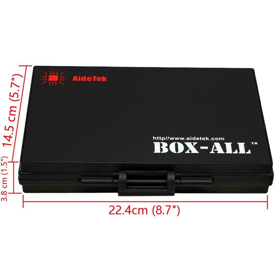 AideTek ESD safe SMT Resistor Capacitor Storage Box Organizer BOX144AS ...