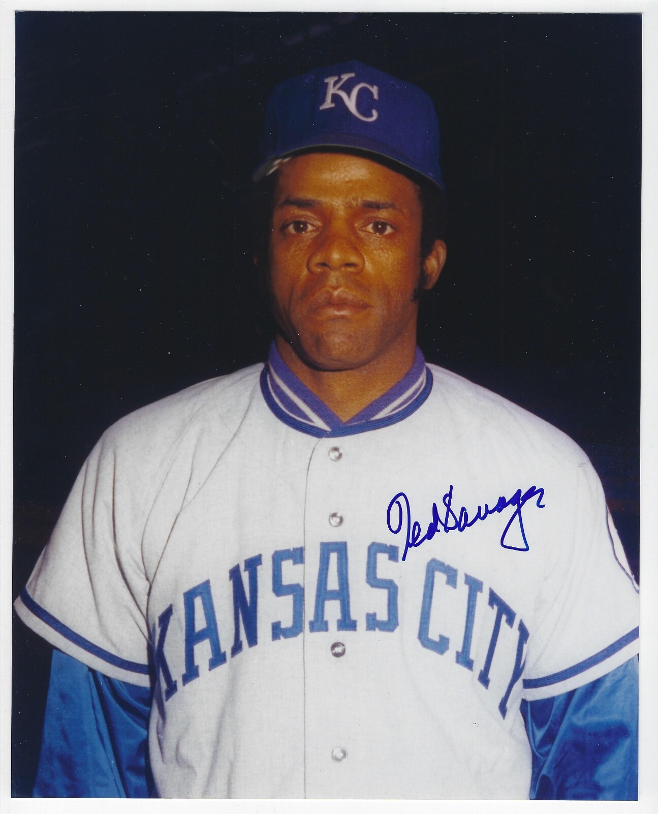 Ted Savage Kansas City Royals Signed Auto 8x10 Photo Autograph | eBay