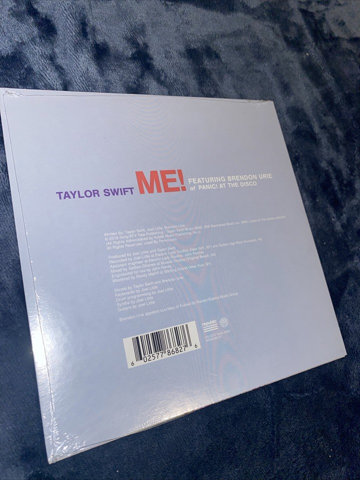 Taylor Swift ME! 7" Inch LP Vinyl Record Limited New Sealed HTF 45 Meg ...
