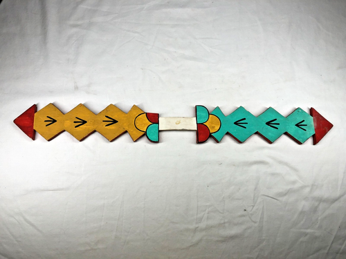 VINTAGE NATIVE AMERICAN PUEBLO DANCE WAND 24" LONG | eBay